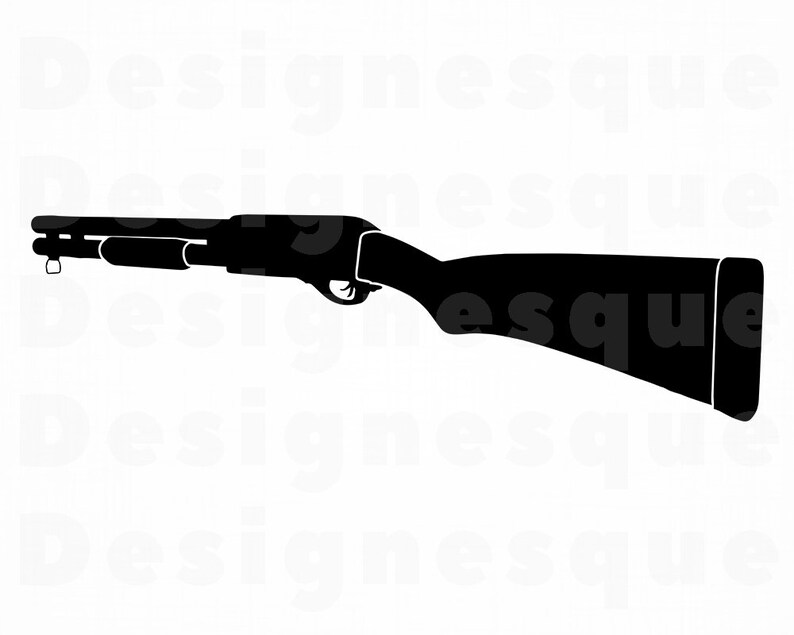 Shotgun Dxf Shotgun Files for Cricut Shotgun Cut Files For Silhouette ...