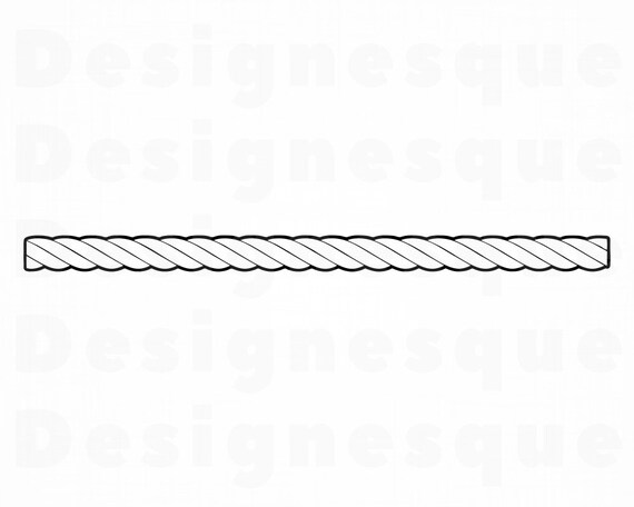 Eps Rope Vector Rope Svg Rope Png Rope Cut Files For Silhouette ...