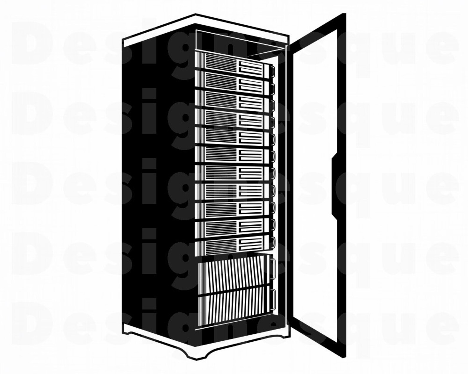 Servers SVG Cloud Storage Svg Internet Svg Servers Clipart | Etsy