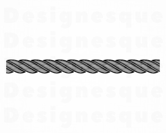 Rope Svg Rope Svg Nautical Svg Rope Clipart Rope Files For Etsy