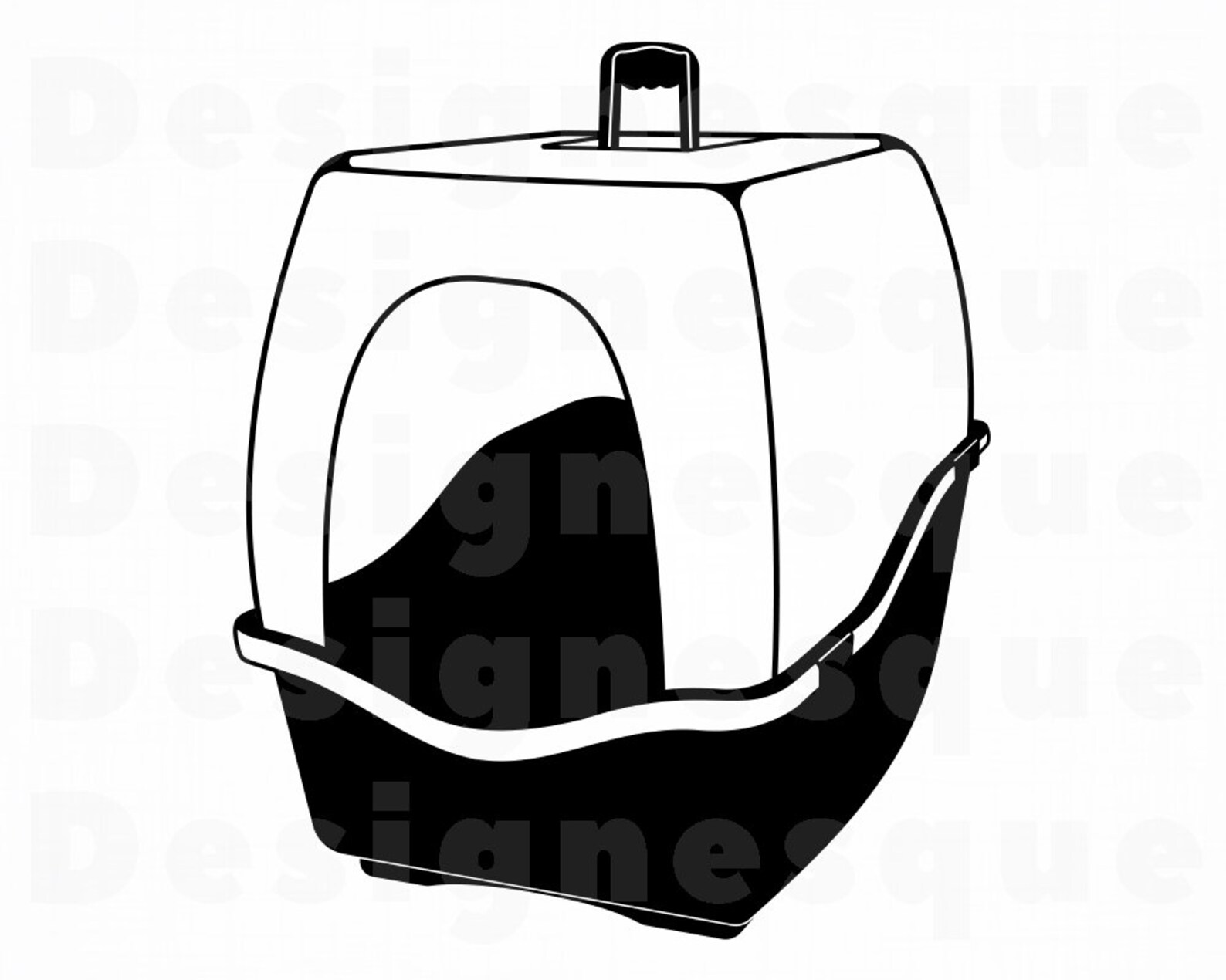 Litter Box SVG Pet Svg Dog Svg Cat Svg Litter Box Clipart | Etsy