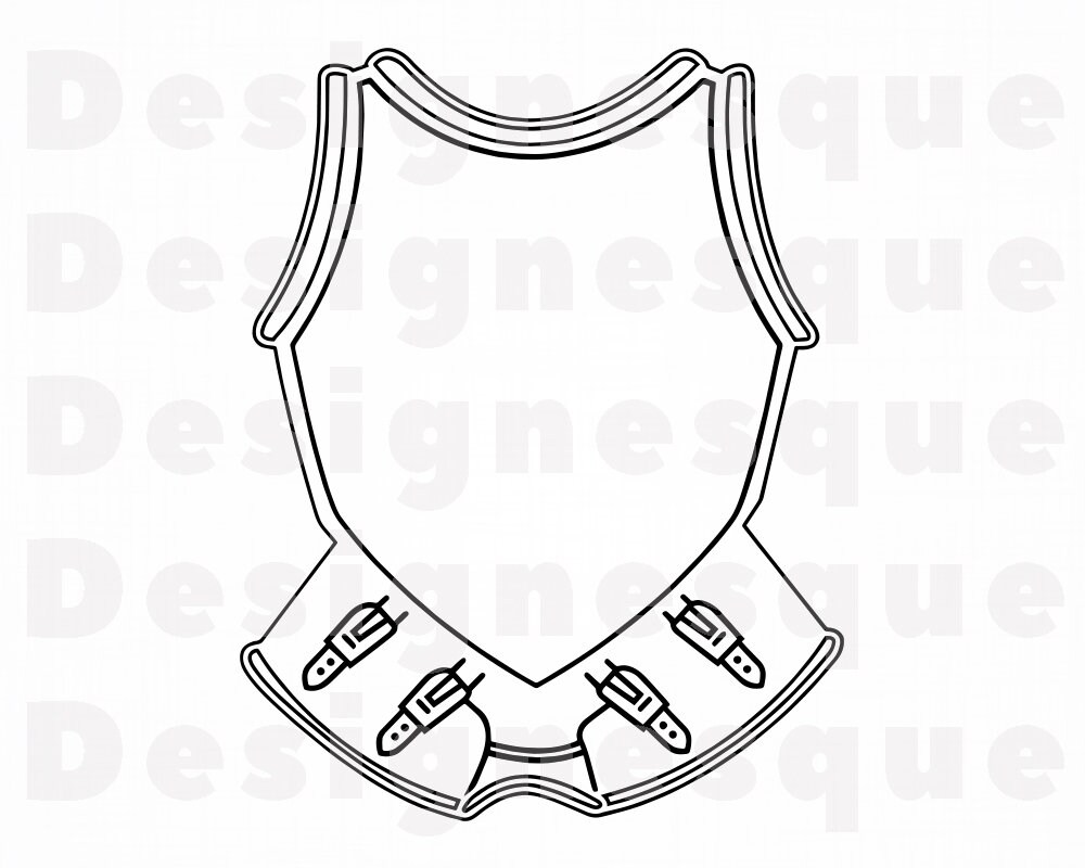 Armor Outline SVG Armor Svg Knight Svg Armor Clipart Armor | Etsy