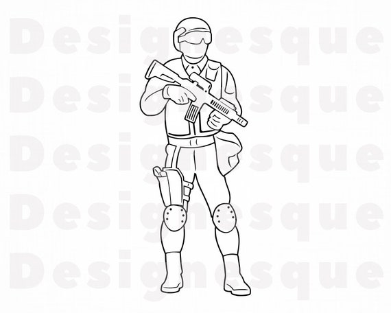 Eps Soldier Svg Png Soldier Files for Cricut Special Forces Clipart Dxf ...