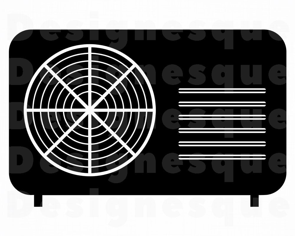 Central Air Conditioner SVG Air Conditioner Svg Central AC | Etsy