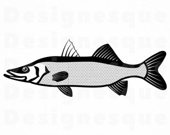 Snook Fish Svg | Etsy