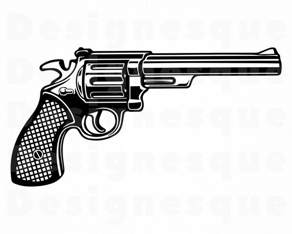 Revolver 5 SVG Revolver SVG Gun SVG Pistol Svg Weapon | Etsy