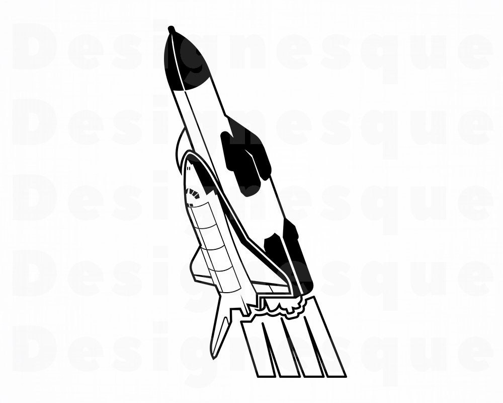 Rocketship SVG Rocket Ship Svg Rocket Ship #5 SVG Files for Cricut Cut ...