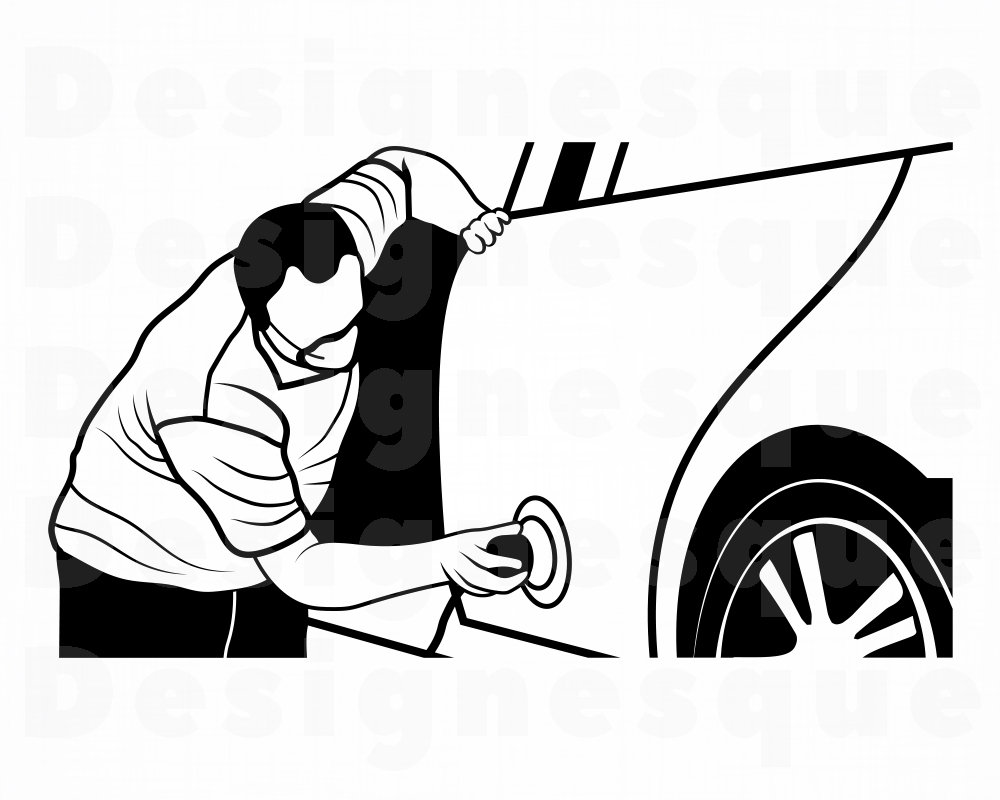 Panel Beater 2 SVG Auto Mechanic Svg Auto Mechanic Clipart | Etsy