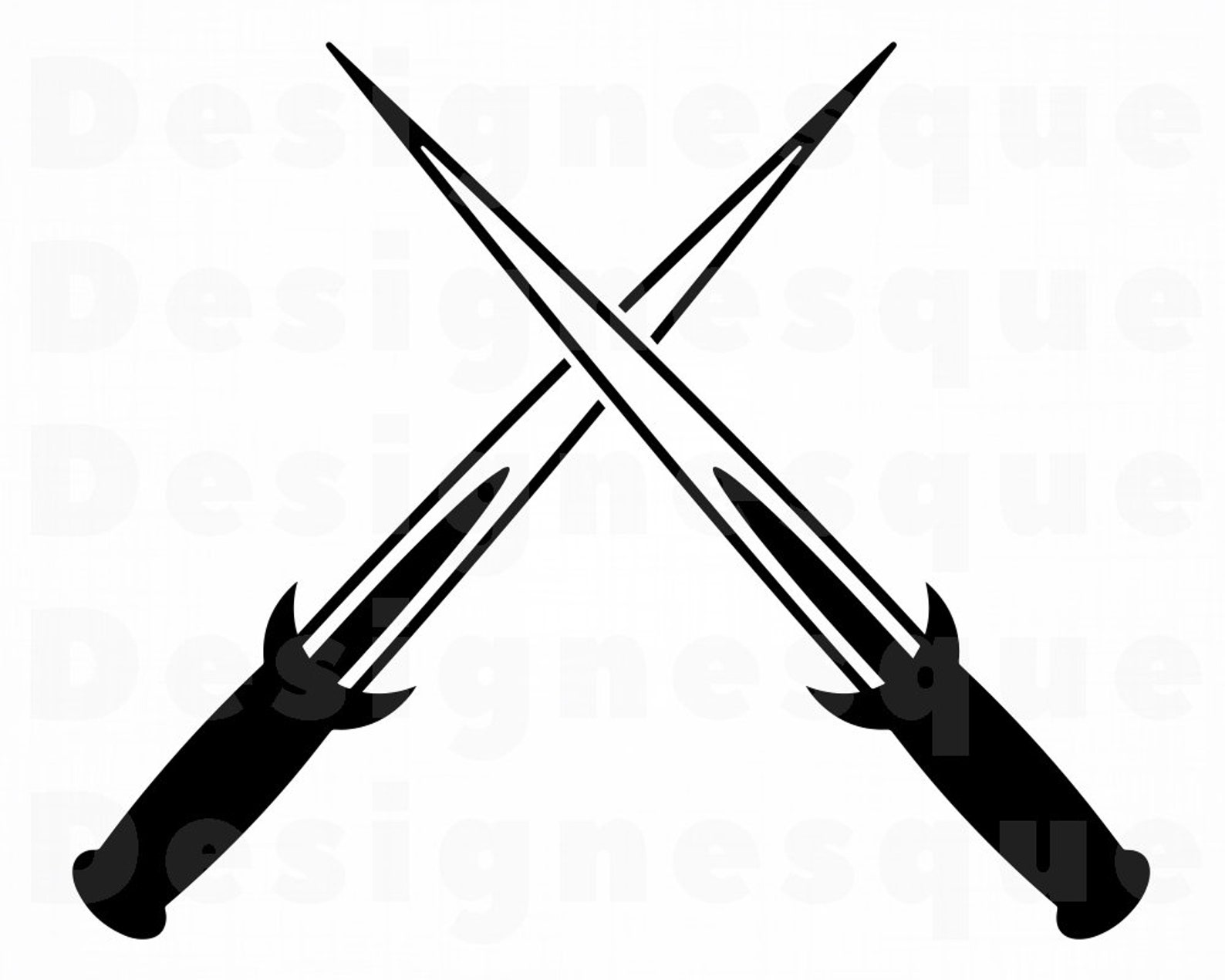 Dagger Logo SVG Dagger SVG Sword Svg Knife Svg Weapon Svg | Etsy