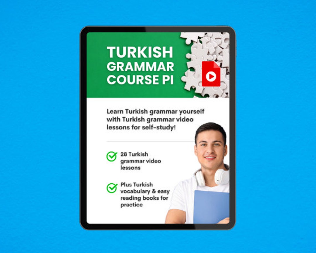 Turkish Grammar Course 3 PI | Videos + PDF | Turkish Language Courses ...