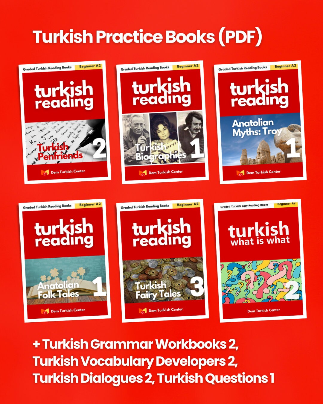 Complete Turkish Course A2 Turkish Books & Lessons Turkish Language - Etsy