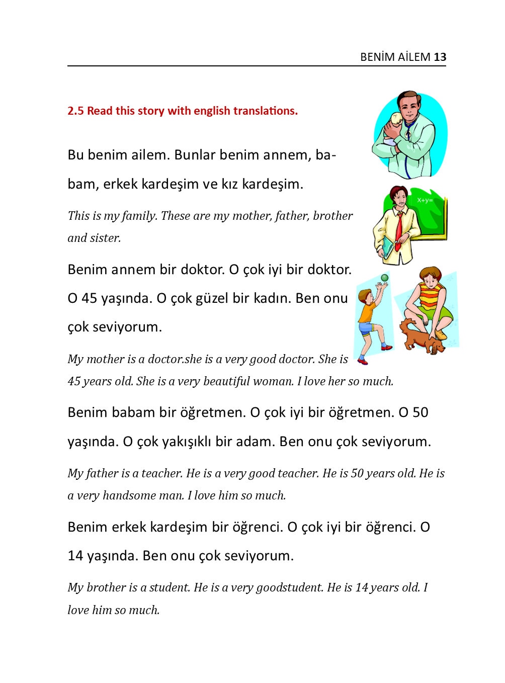Basic Turkish Reading pdf Turkish Books Turkish Language | Etsy