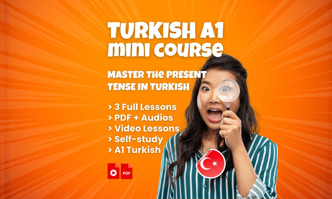 Learn Turkish Grammar A1 | Master the Present Verb Tense in Turkish ...