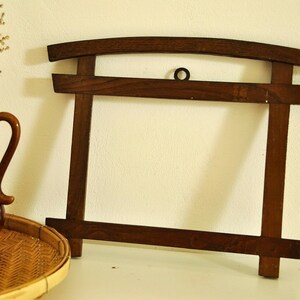 Vintage Italian Photo Frame. Vintage Wood Frame. Open Wall Gallery ...