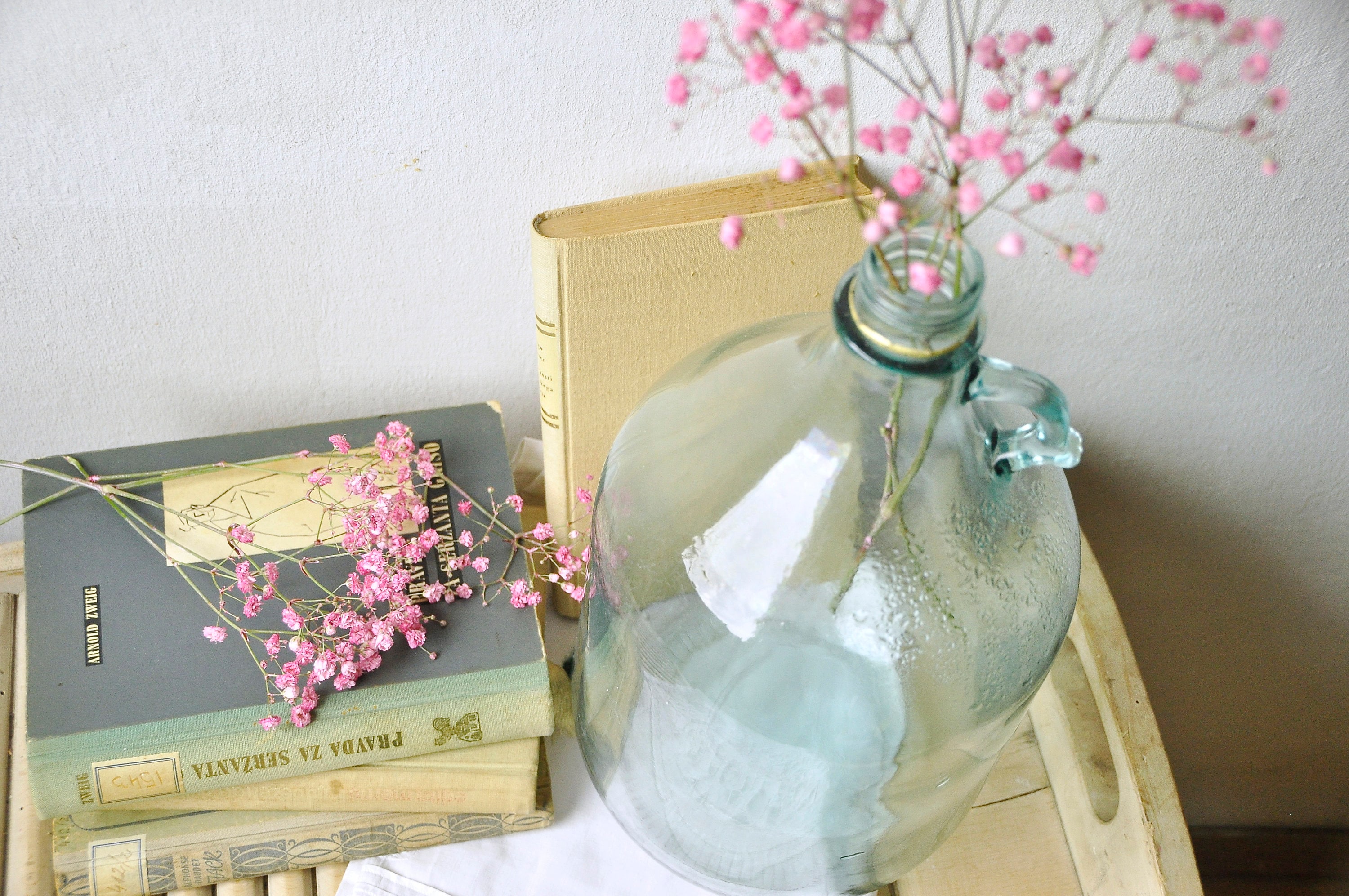 Vintage Blue Demijohn Light Blue Demijohn Light Blue Vase - Etsy