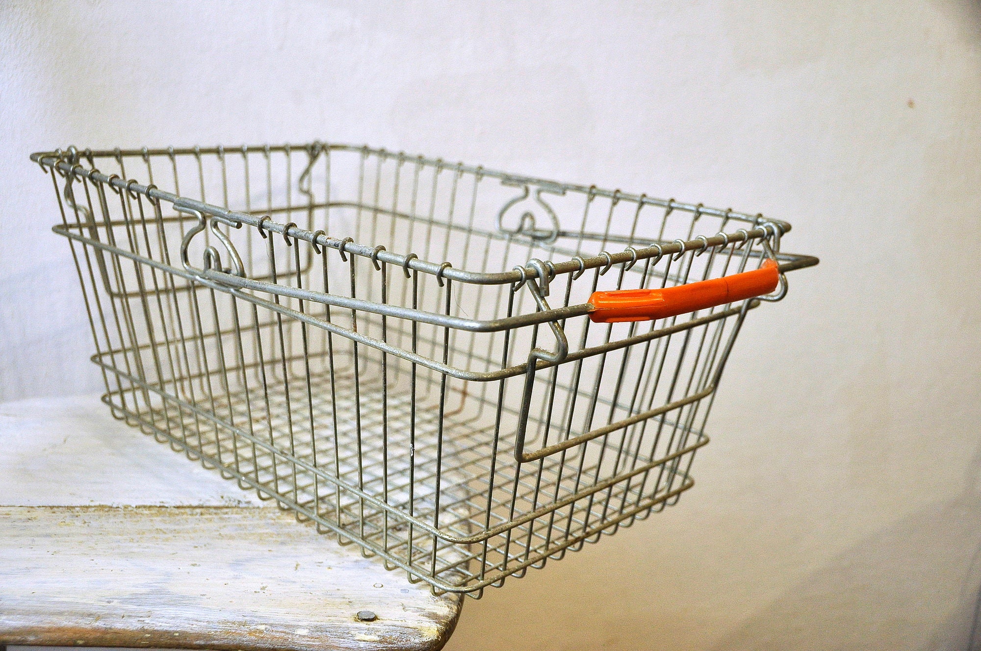 Vintage Shopping Basket Iron Shopping Basket 70's | Etsy