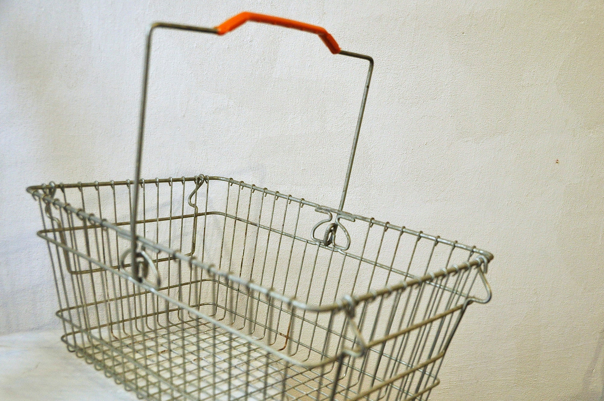 Vintage Shopping Basket Iron Shopping Basket 70's | Etsy