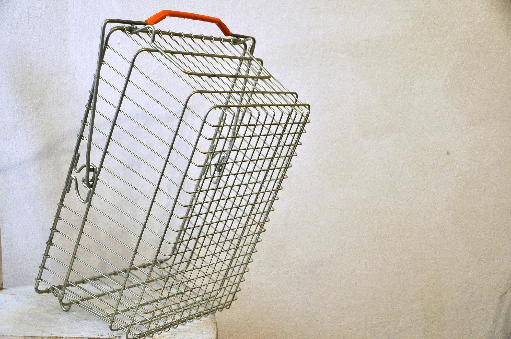 Vintage Shopping Basket Iron Shopping Basket 70's | Etsy