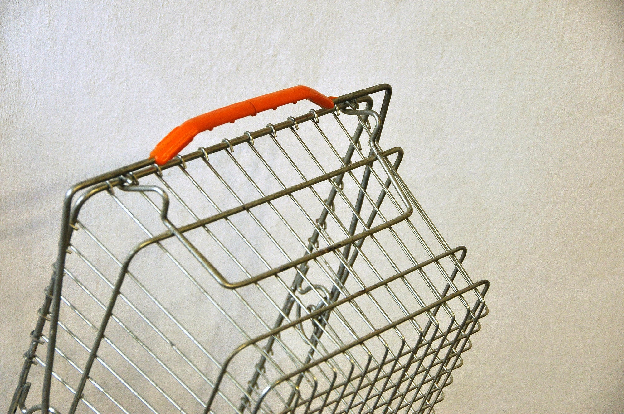 Vintage Shopping Basket Iron Shopping Basket 70's | Etsy