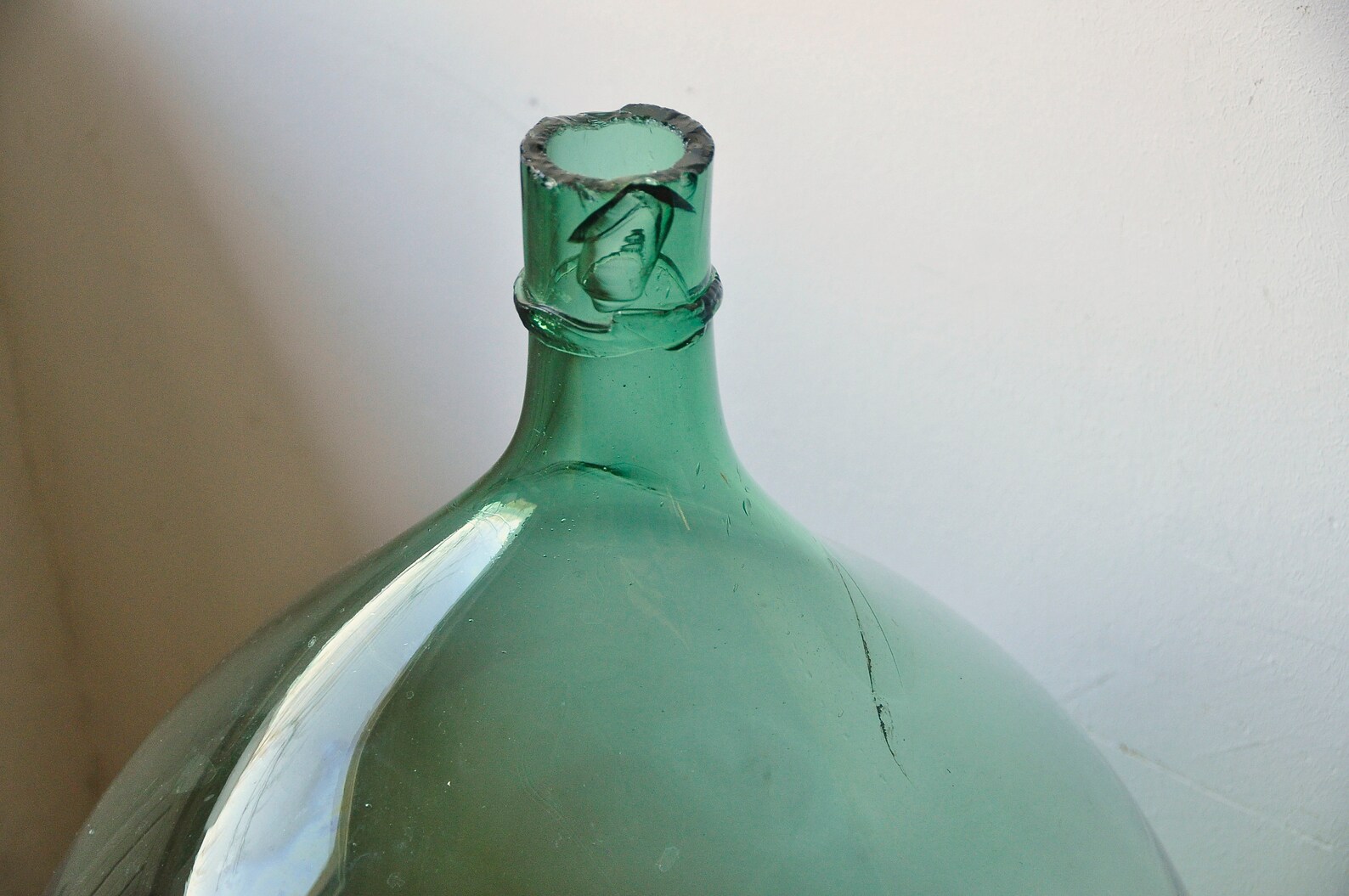 Antique Demijohn XXL Demijohn Green Demijohn Green Carboy | Etsy