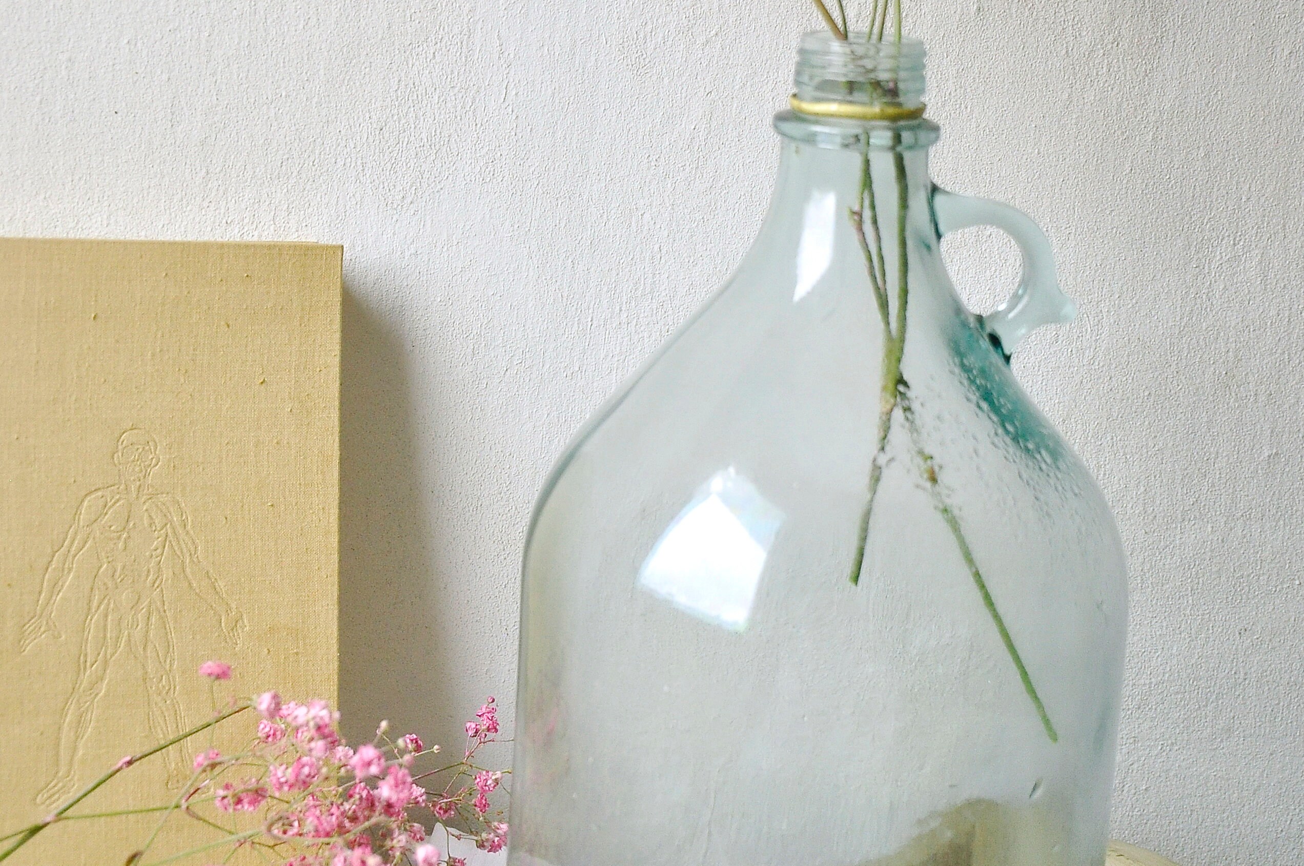 Vintage Blue Demijohn Light Blue Demijohn Light Blue Vase - Etsy