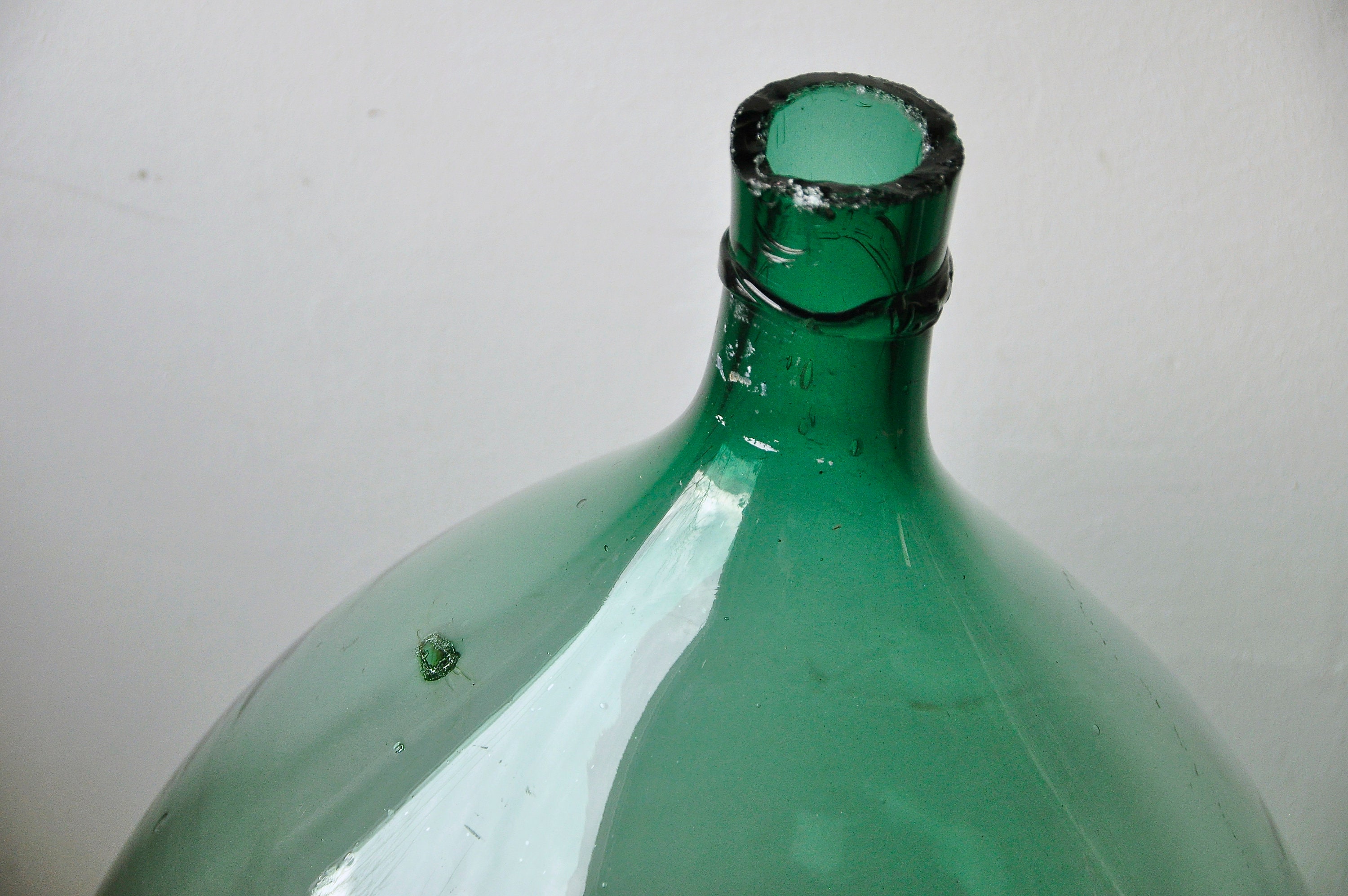 Antique Demijohn XXL Demijohn Green Demijohn Green Carboy | Etsy