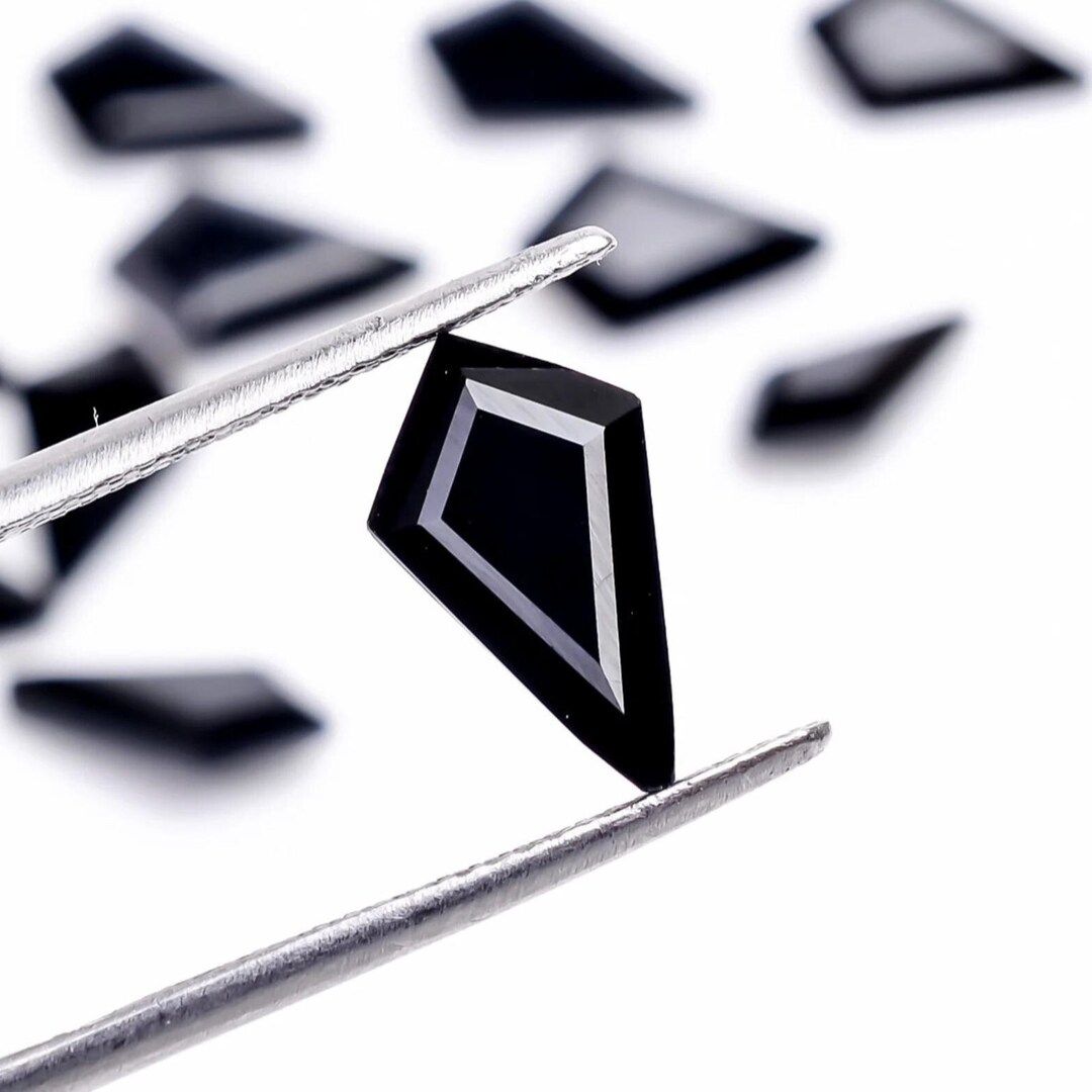 Natural Black Onyx Kite Shape, AAA Quality Loose Gemstone for Jewelry ...