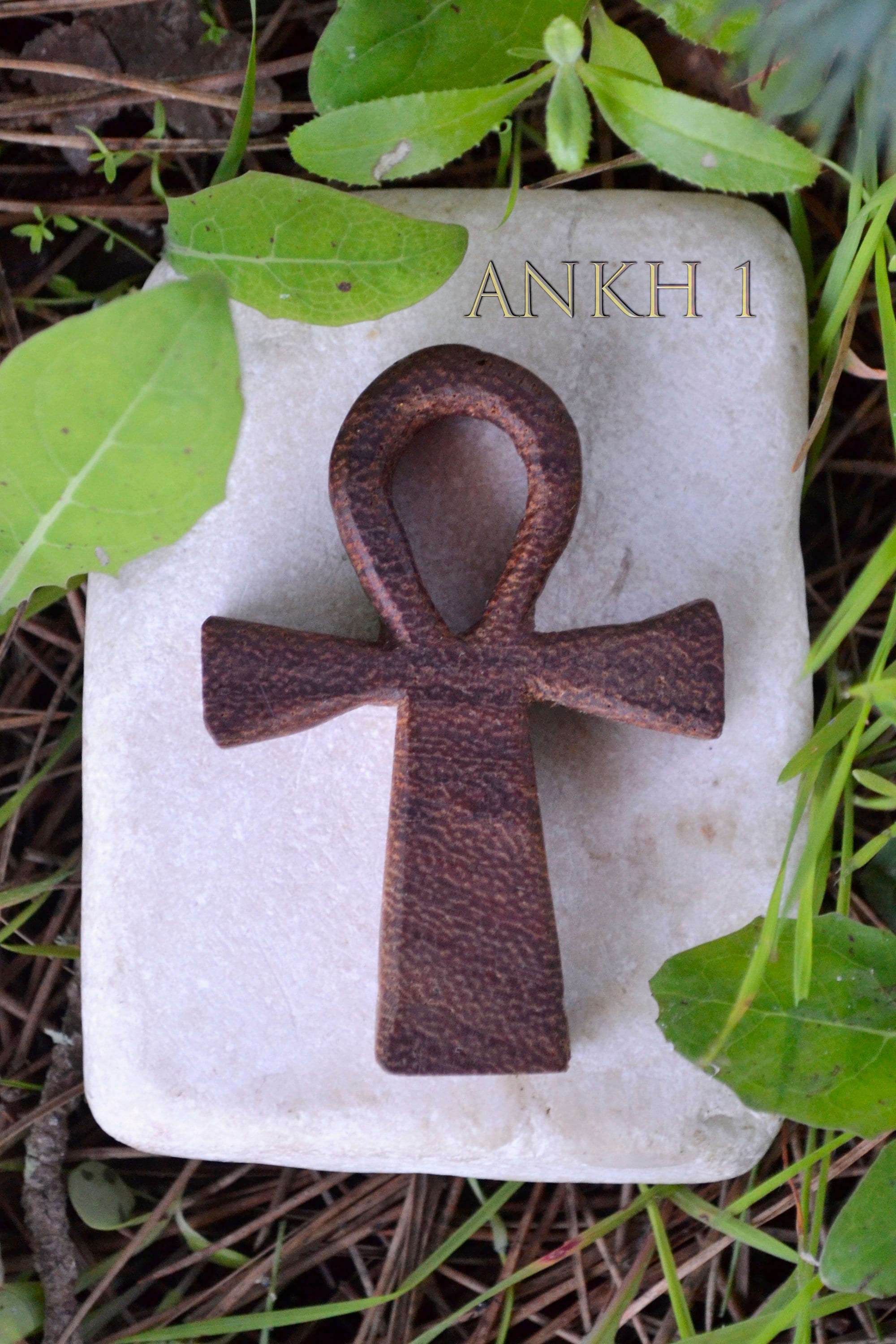 Egyptian Ankh - Hand Crafted, Pure Mahogany (personalisation Available ...