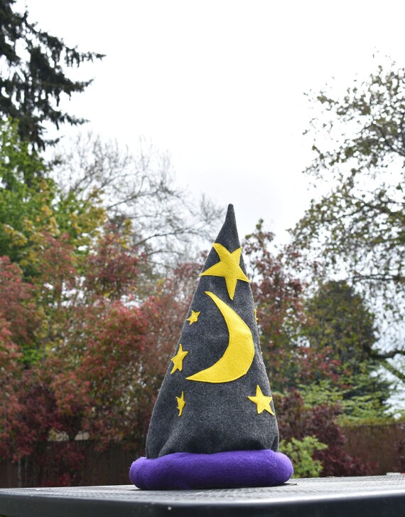 Wizard Hat Felt Dress up Cosplay Costume - Etsy