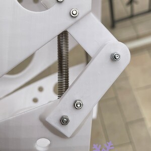 3D PLA Hinges and Springs for Fursuit, Mascot, Costume, Larp Heads With ...