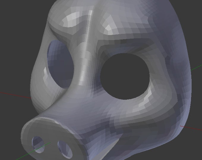 Head Base Toony Pig / Boar Static Jaw for Fursuits Mascots - Etsy