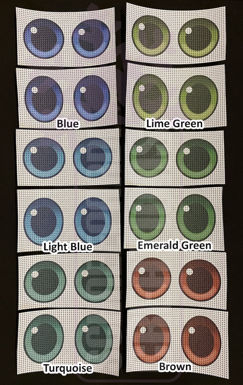 Toony Fursuit Eye Mesh for Fursuits, Cosplay, Costumes - Etsy