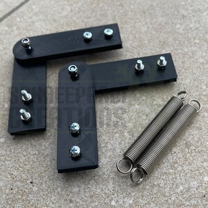 3D PLA Hinges and Springs for Fursuit, Mascot, Costume, Larp Heads With ...