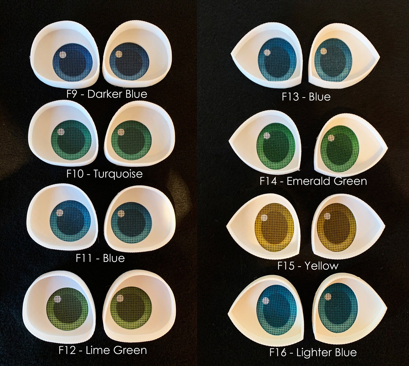 Toony Follow Me Eyes 3D-printed with Mesh Installed ready to | Etsy