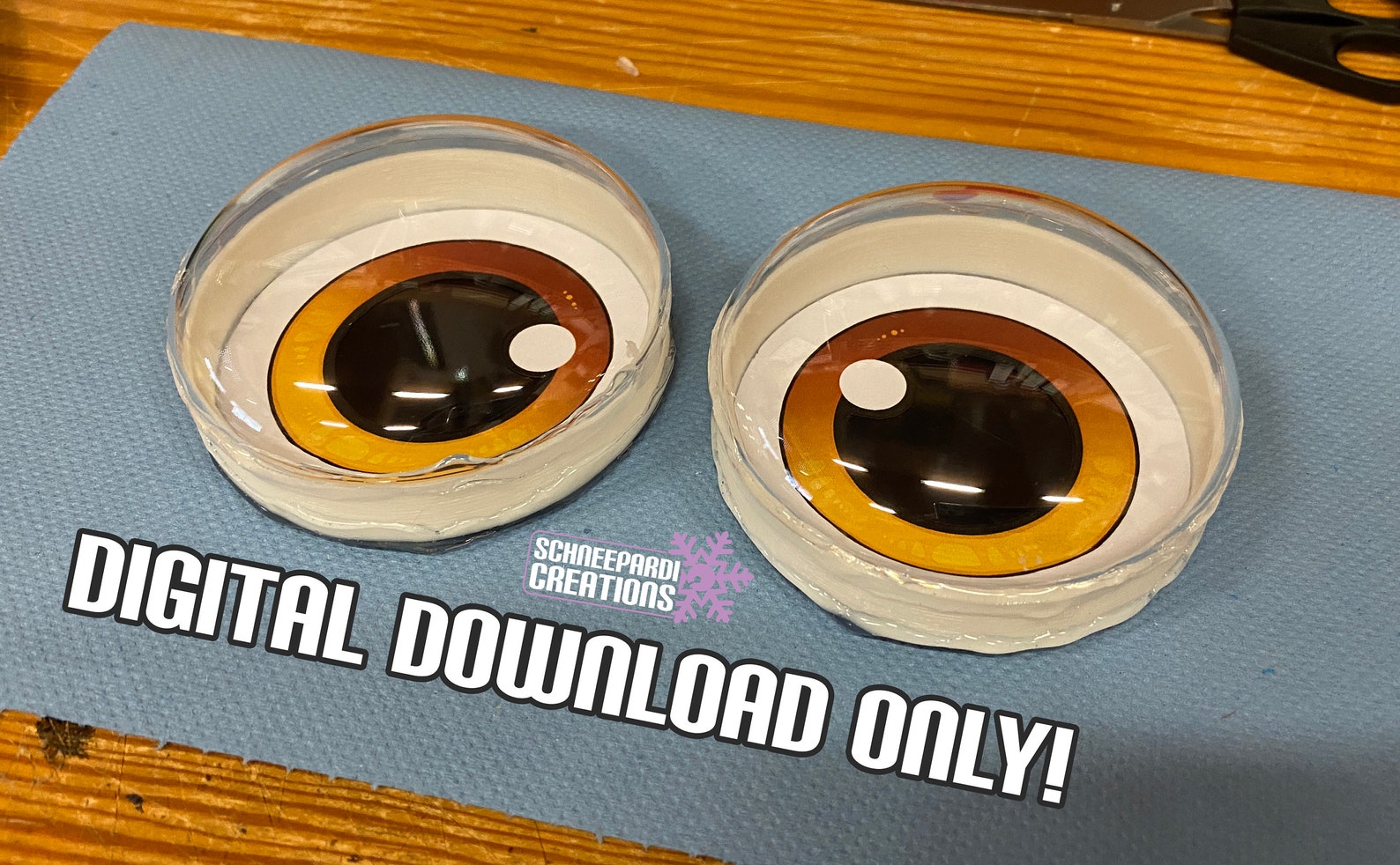 DIGITAL How to Make Kemono Eyes - Instruction Manual, Digital Download ...