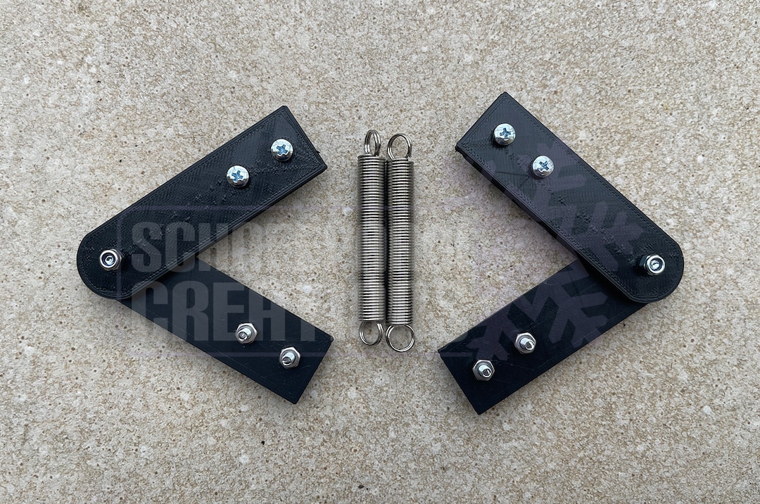 3D PLA Hinges and Springs for Fursuit, Mascot, Costume, Larp Heads With ...