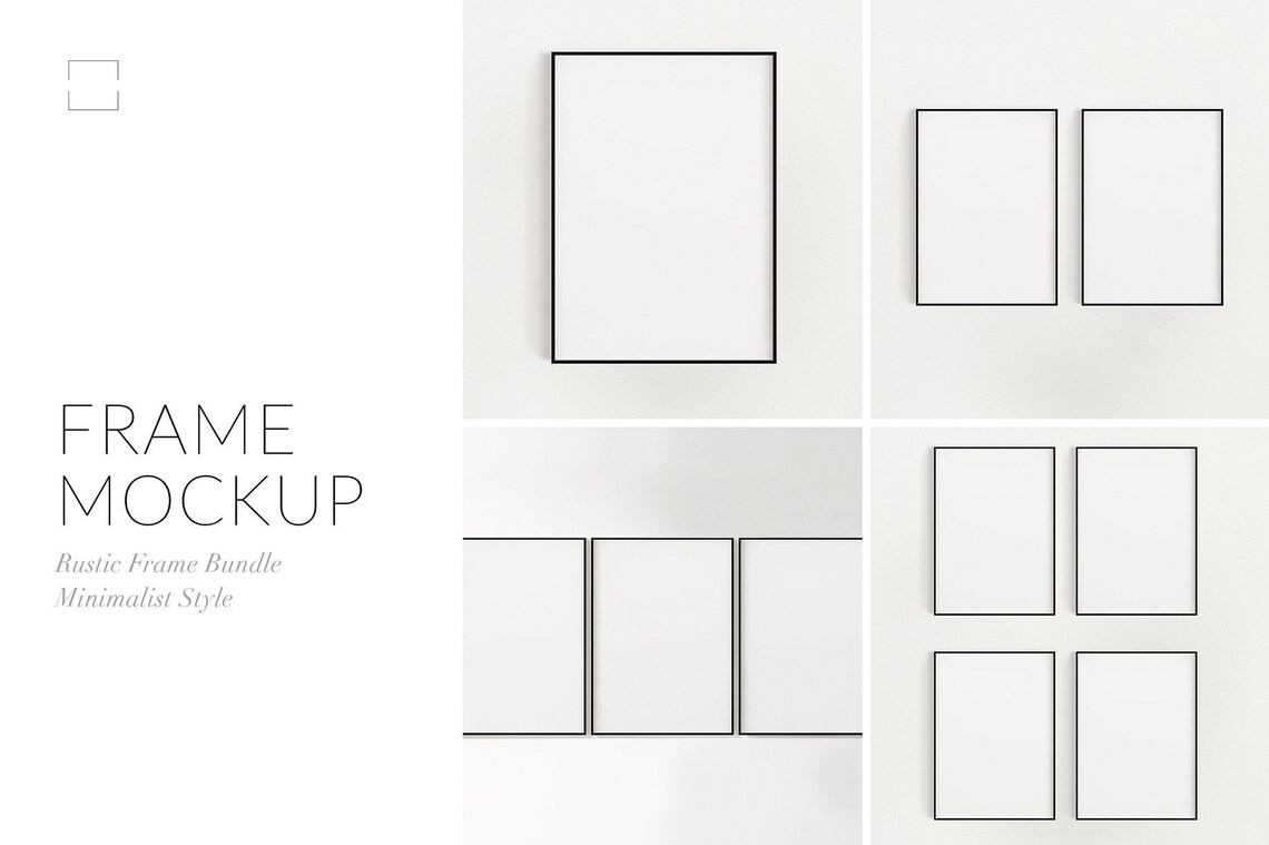 Mockup Bundle,frame Mockup Bundle,frame Mockups,poster Mockups,artwork ...