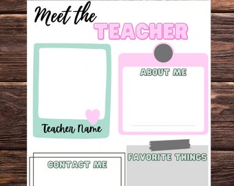 Editable Meet the Teacher, Teacher Newsletter, Event Newsletter, Parent ...