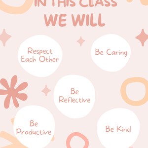 12 Editable Boho Classroom Posters, Printable Wall-art, Classroom Signs ...