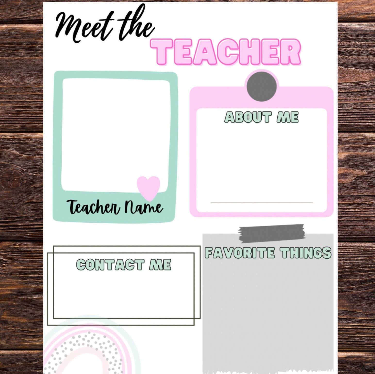 EDITABLE Meet the Teacher, Teacher Newsletter, Event Newsletter, Back ...