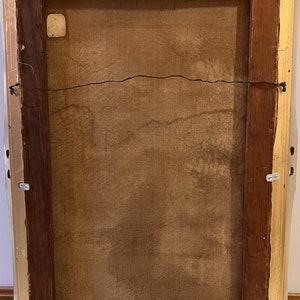 Antique T. BAILEY Original Oil Painting on Canvas Landscape - Etsy