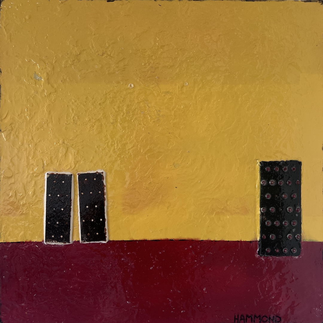 American Artist Brian Hammond Textured Contemporary Abstract Painting ...