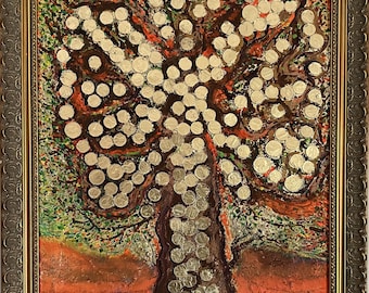 Money Tree Painting - Etsy