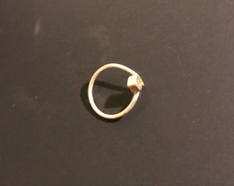 James Pioche Cuff // Sterling and 14K Solid Yellow Gold High | Etsy