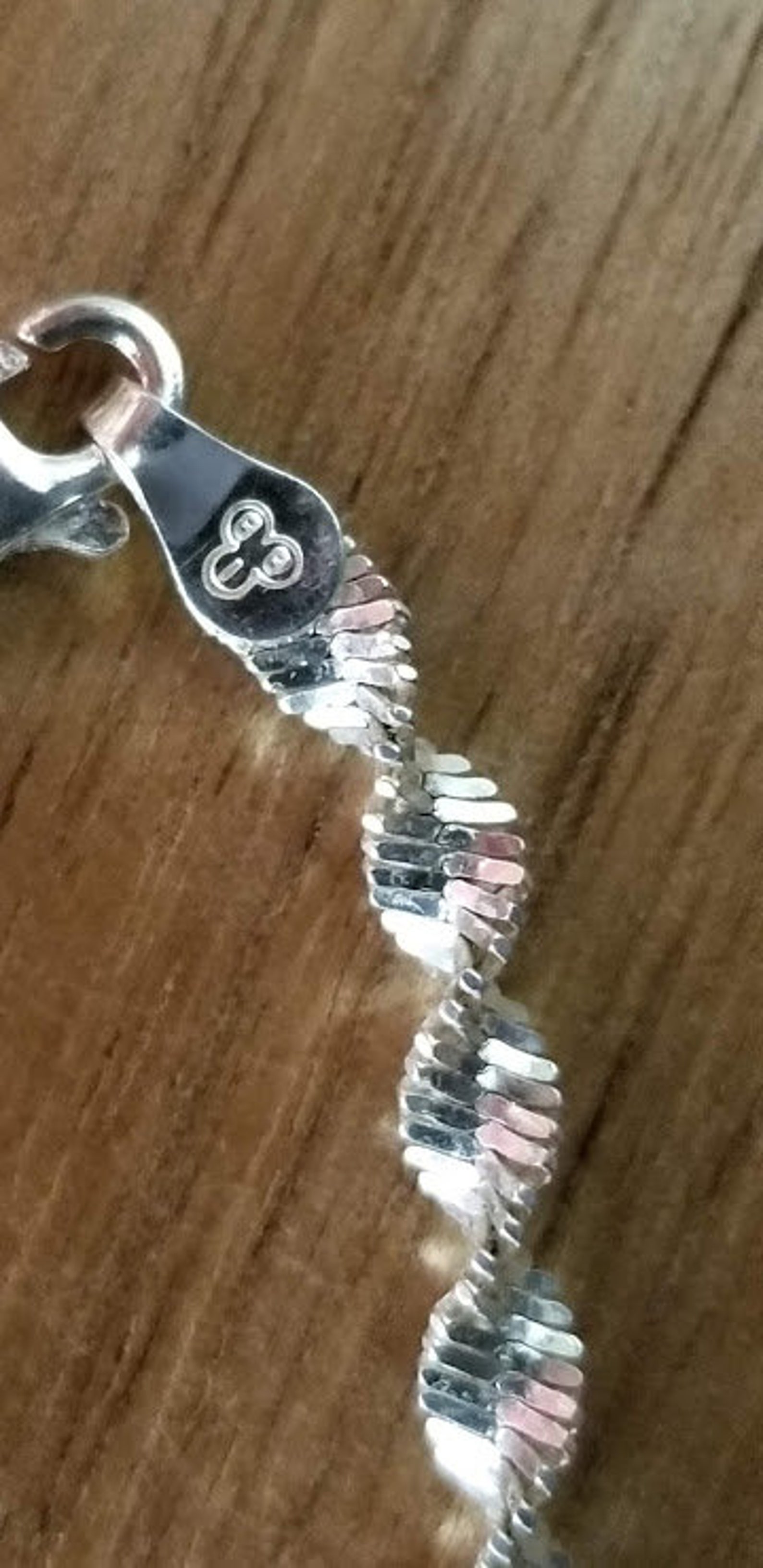 Vintage IBB Italy Sterling Silver Necklace - Etsy