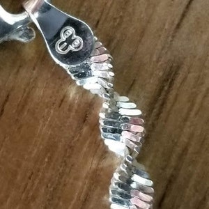 Vintage IBB Italy Sterling Silver Necklace - Etsy