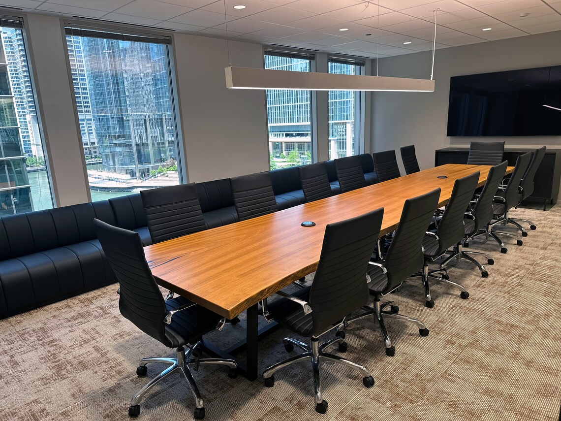 Live Edge Conference Table - Etsy