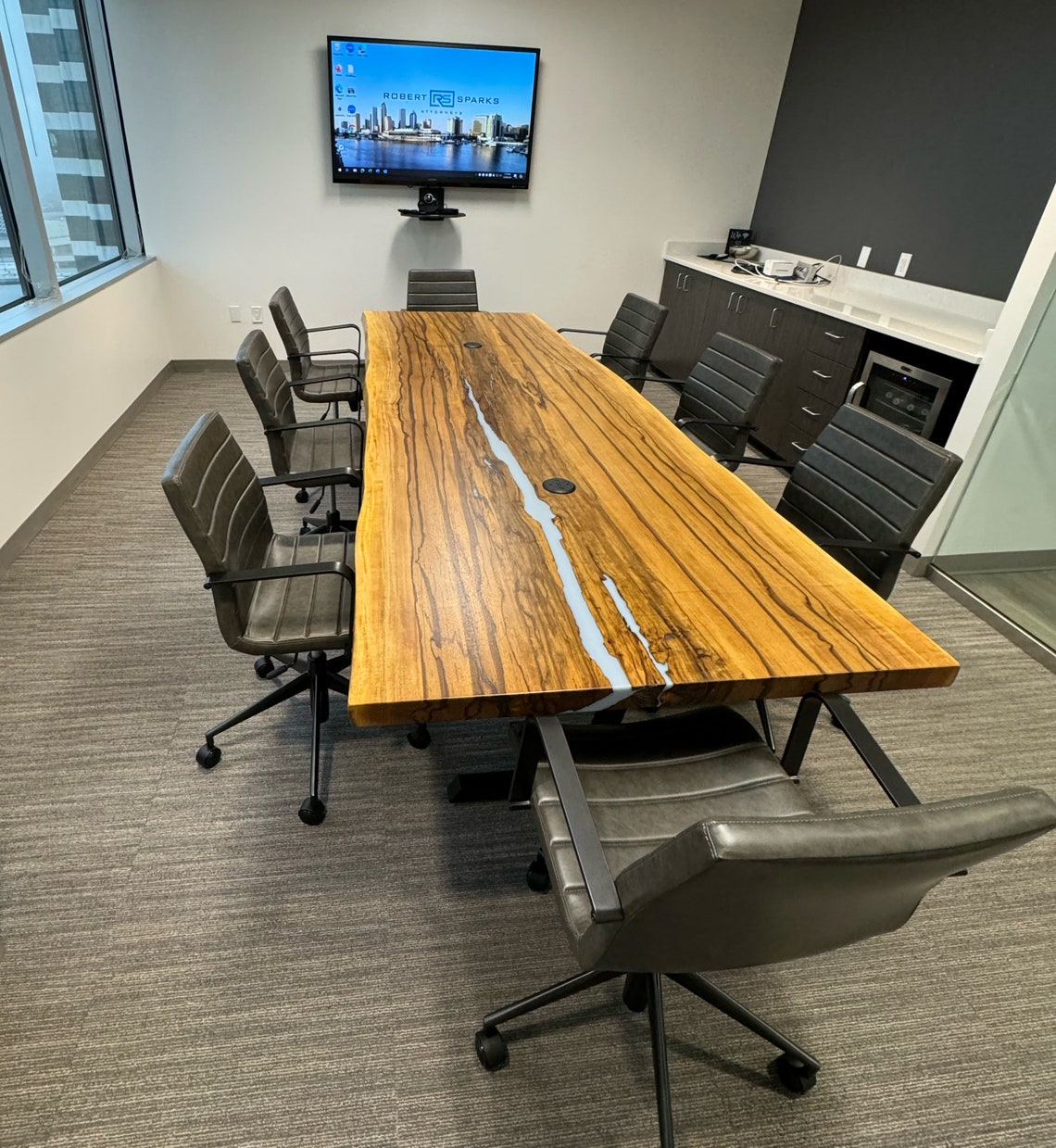 Live Edge Conference Table - Etsy