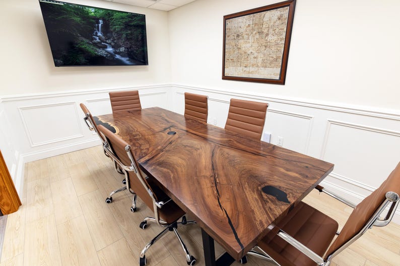 Walnut Conference Table - Etsy