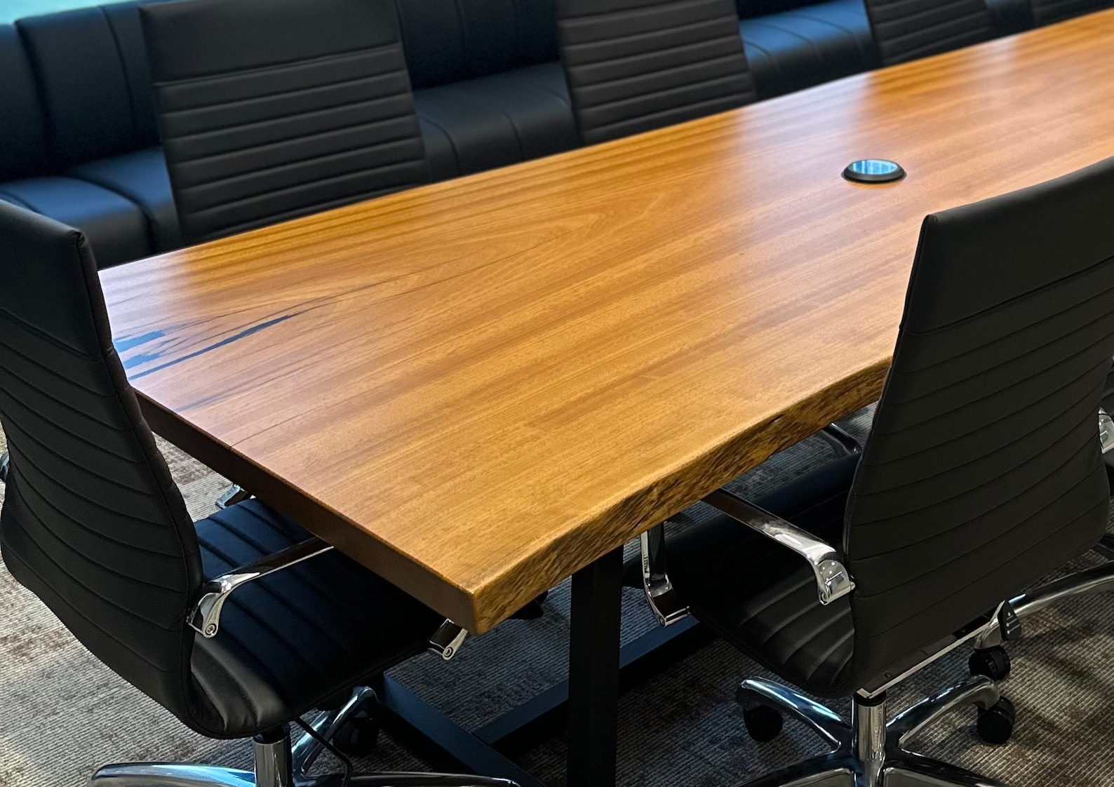 Live Edge Conference Table - Etsy